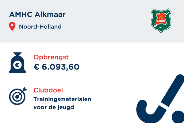 Haal simpel extra inkomsten op voor jouw hockeyvereniging